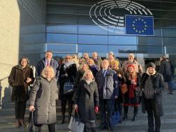 NAPA TRAINEES ON A STUDY VISIT TO INSTITUTIONS IN BRUSSELS